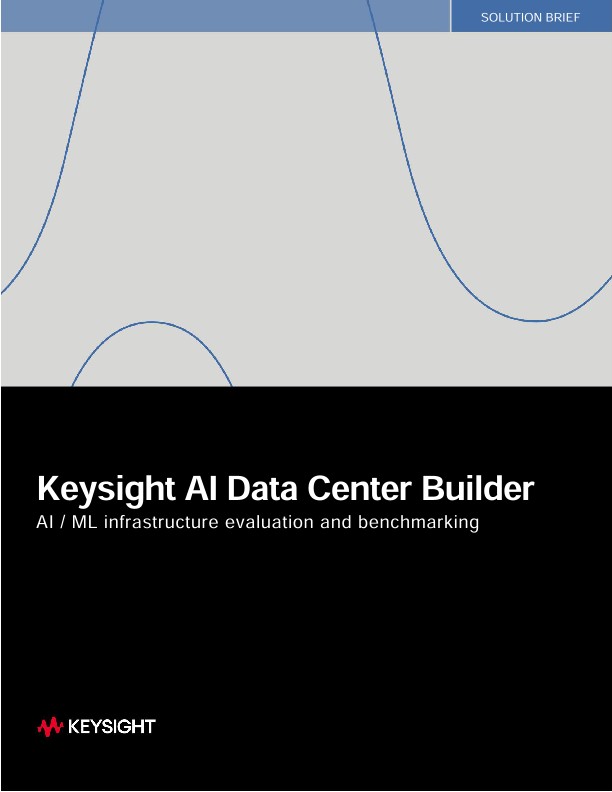 Keysight AI Data Center Builder PDF Asset Page | Keysight